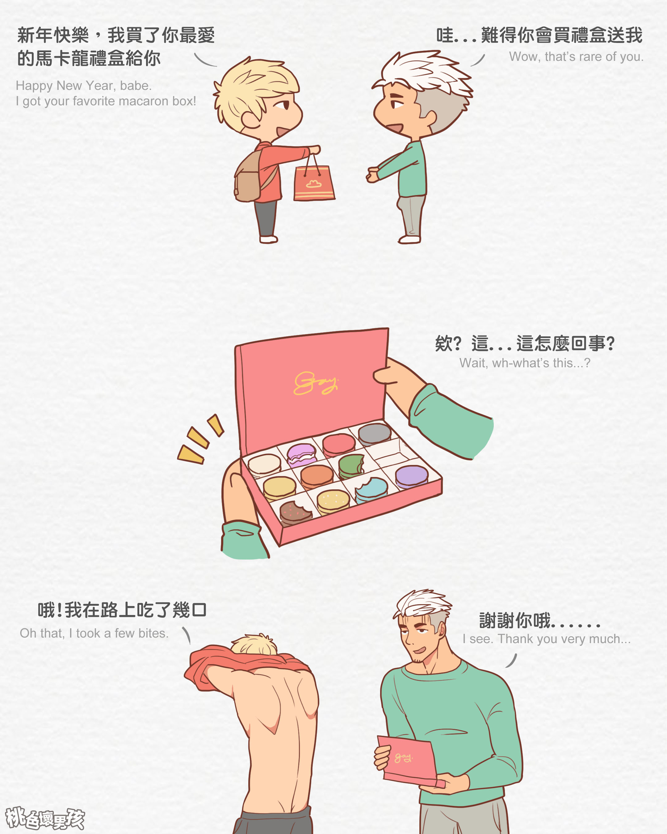 It's the thought that counts, right? (PeachyBoys aka @PeachyBoysTW ...