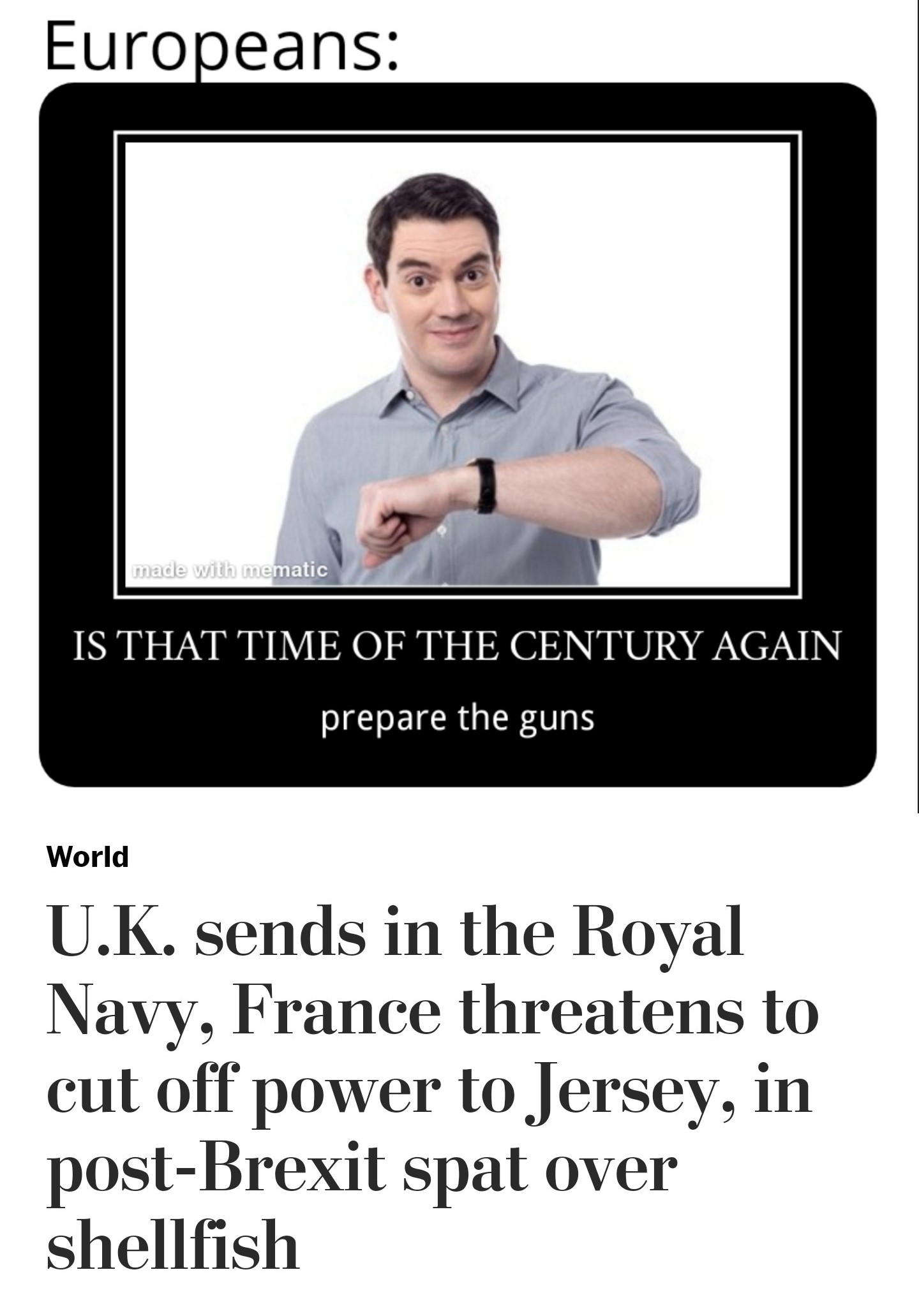 It's time guys | Scrolller