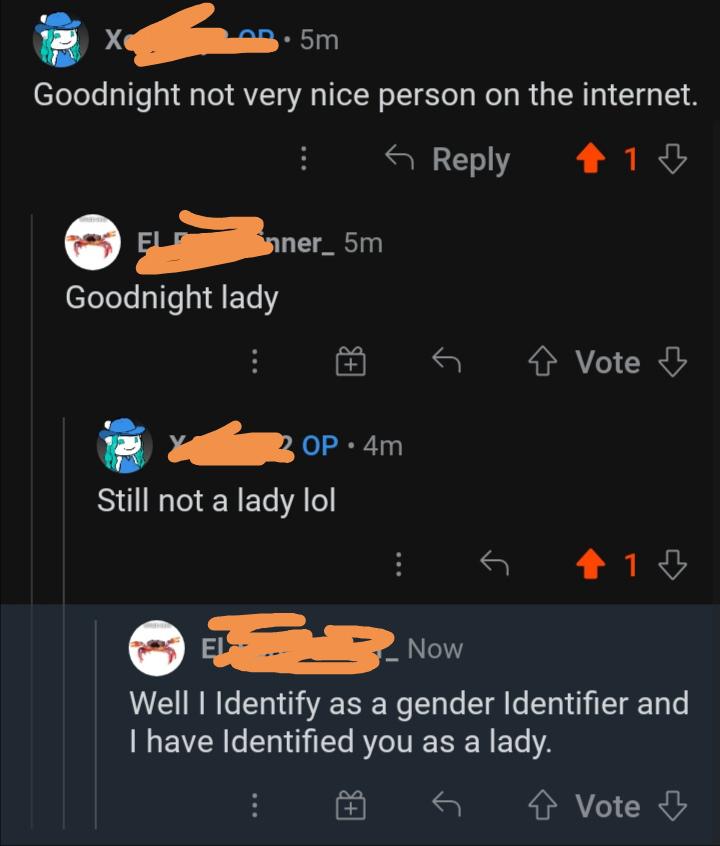 I've been transed by a transphobe lol. | Scrolller