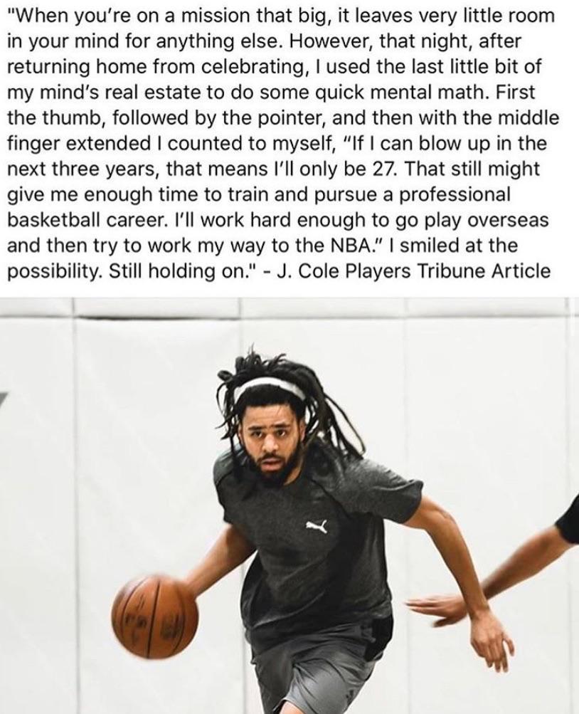 J Cole and NBA? | Scrolller