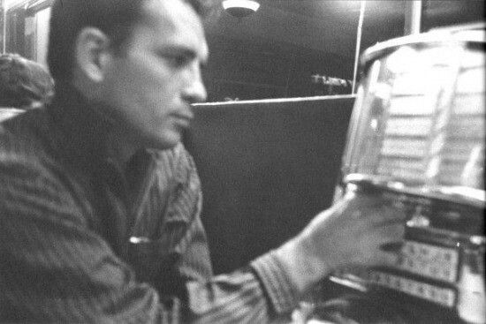 Jack Kerouac digging the jukebox 1950s | Scrolller