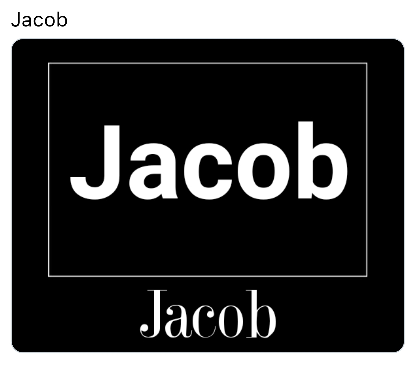 Jacob | Scrolller
