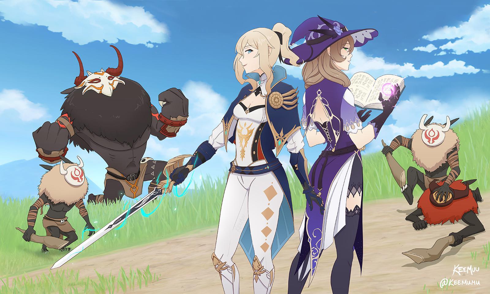 Jean and Lisa out on patrol | Scrolller