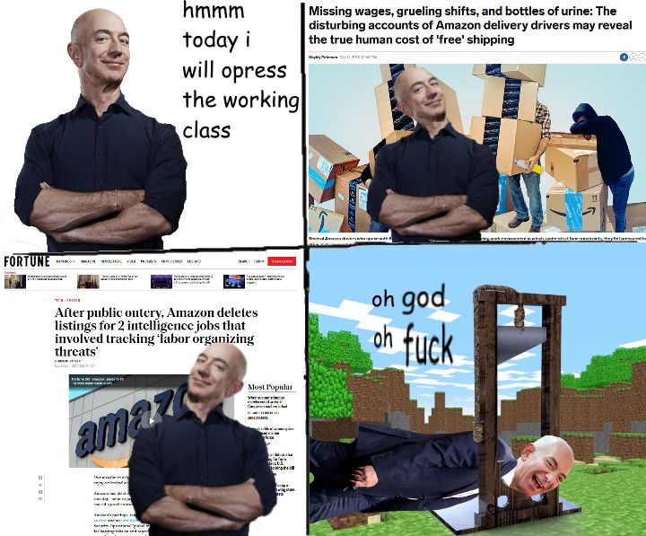Jeff bezos minecraft pvp epic fails compilation | Scrolller