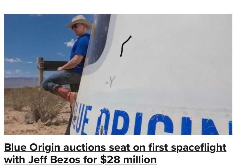 Jeff Bezos running basically a date auction while wearing this outfit | Scrolller