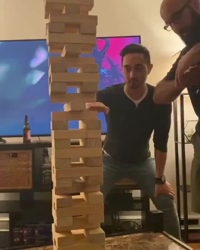 r/holdmybeer: HMB while I execute this master level Jenga move | Scrolller