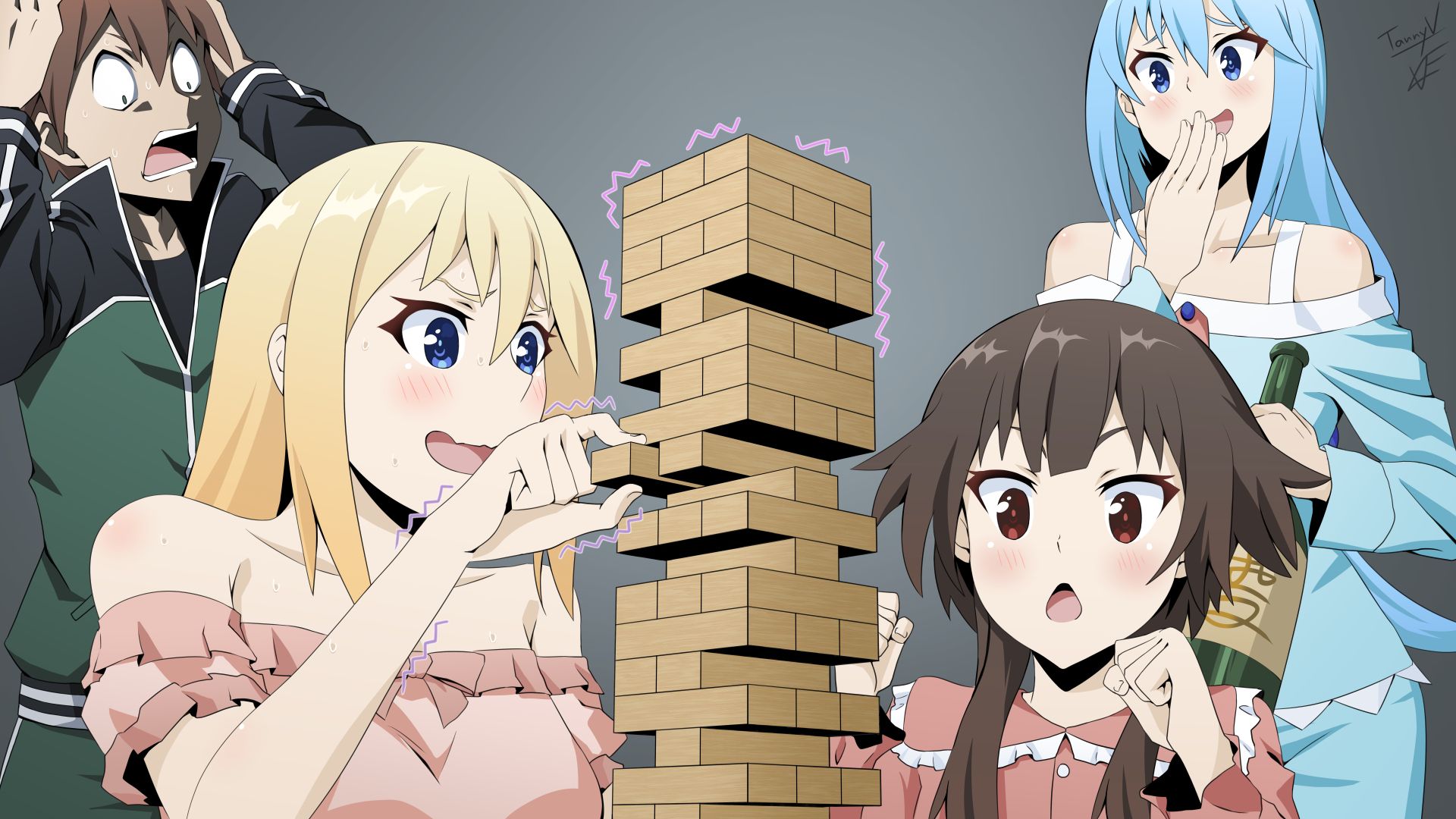 Konosuba Jenga | Scrolller