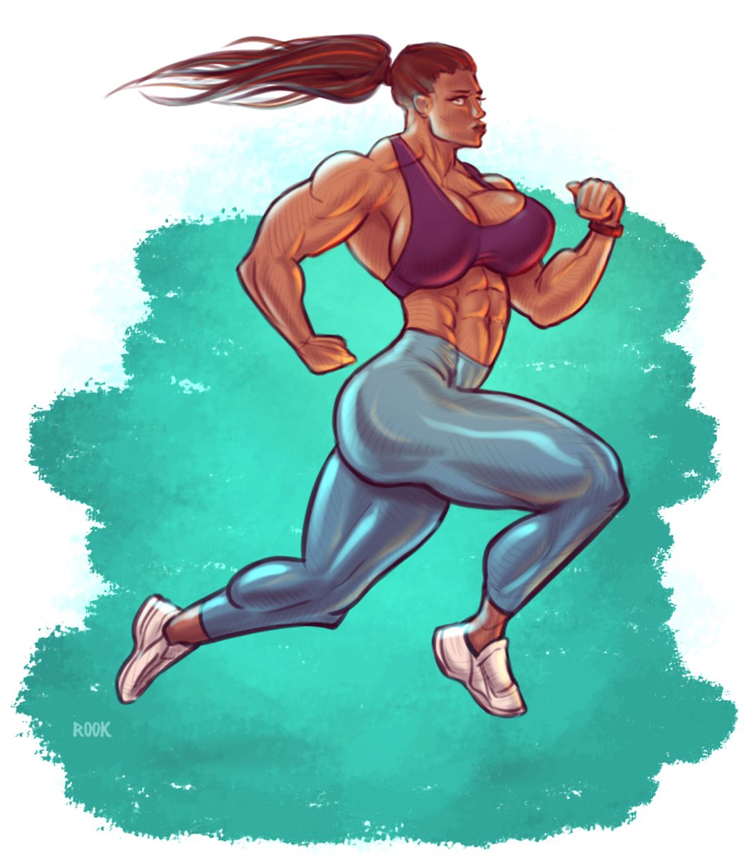 Jenna Goes Jogging (RookErrant) [Original] | Scrolller