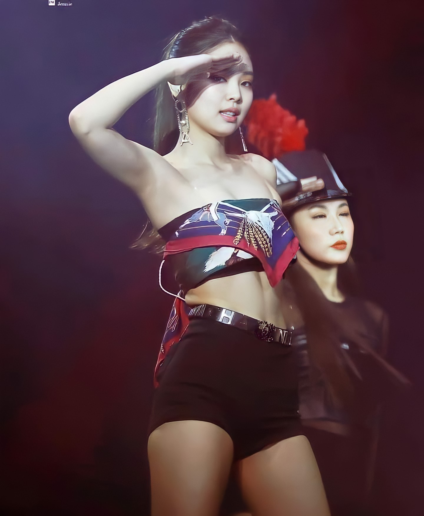 Jennie salute 😋 | Scrolller