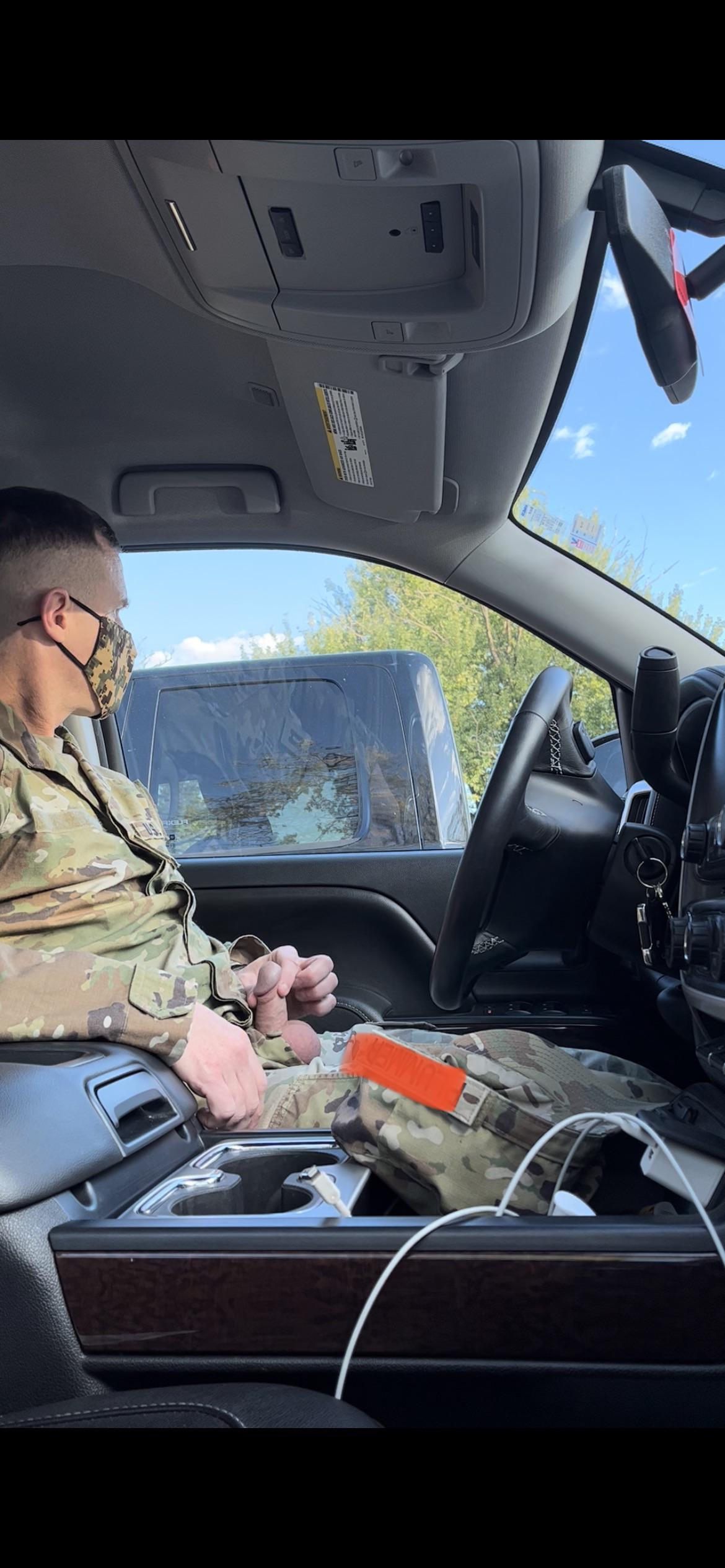 Jerking In Parking Lot Anyone Else Have To Use The One Finger Method