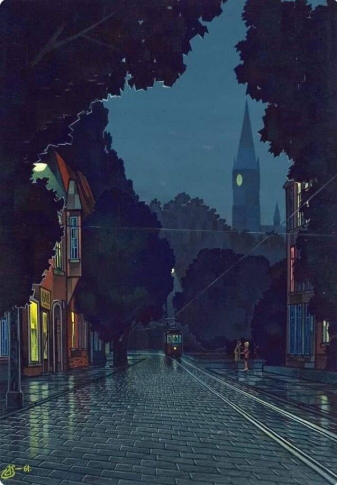 Jerzy Szelagowsky, Nokturn. Last tram | Scrolller