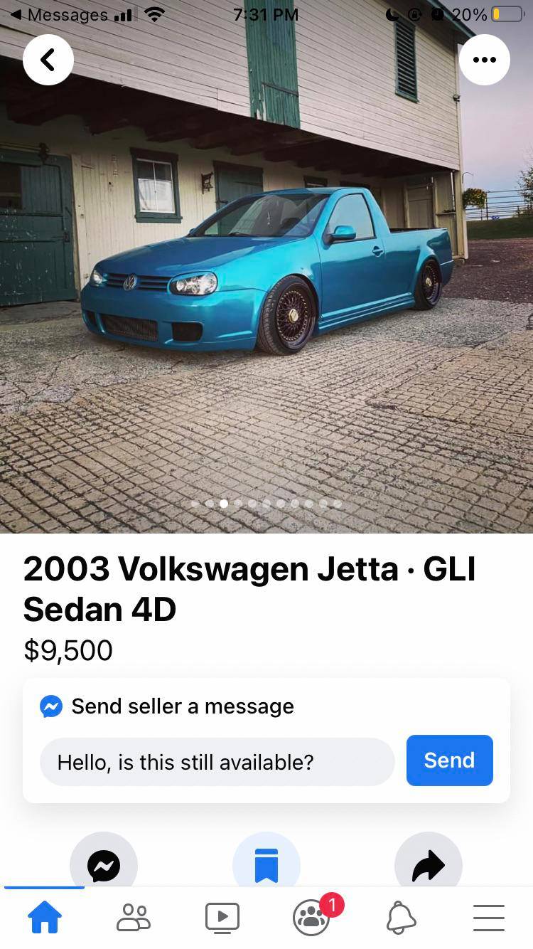 jetta? golf? ute? | Scrolller