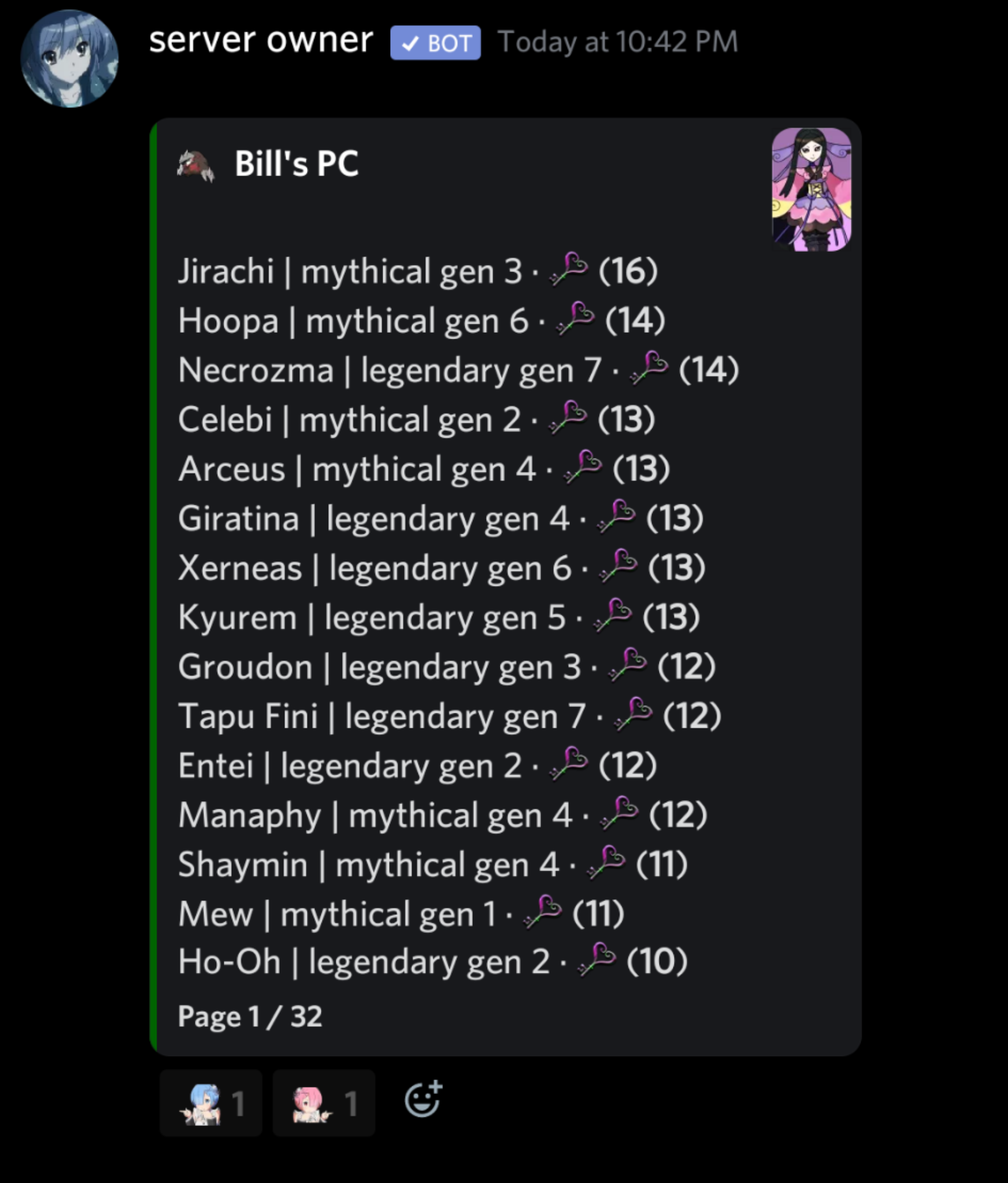 Jirachi brought me 30 wishes in a day | Scrolller