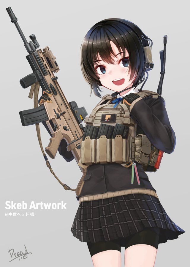 JK | FN SCAR [Original] [x-post from r/Joshi_Kosei] | Scrolller