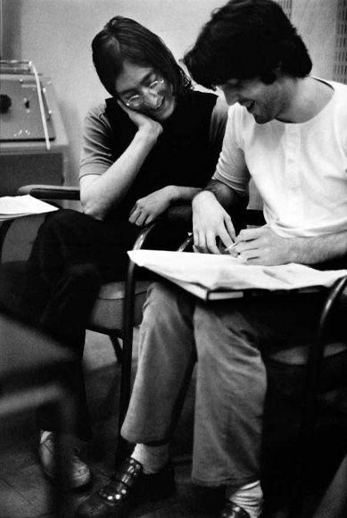 John Lennon abs Paul McCartney | Scrolller