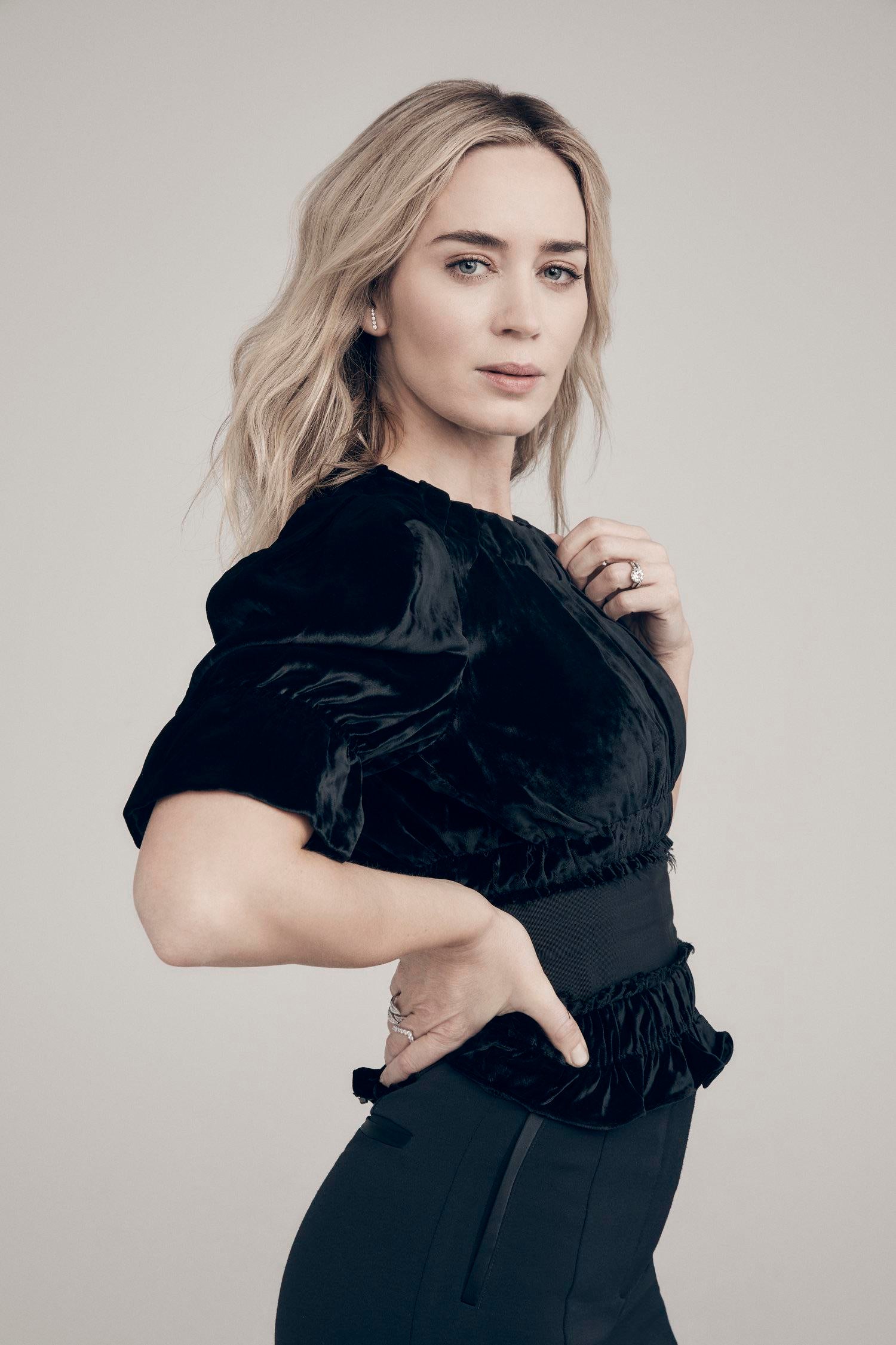 “John's gone for the day, let's make this place not so quiet.” - Emily Blunt | Scrolller