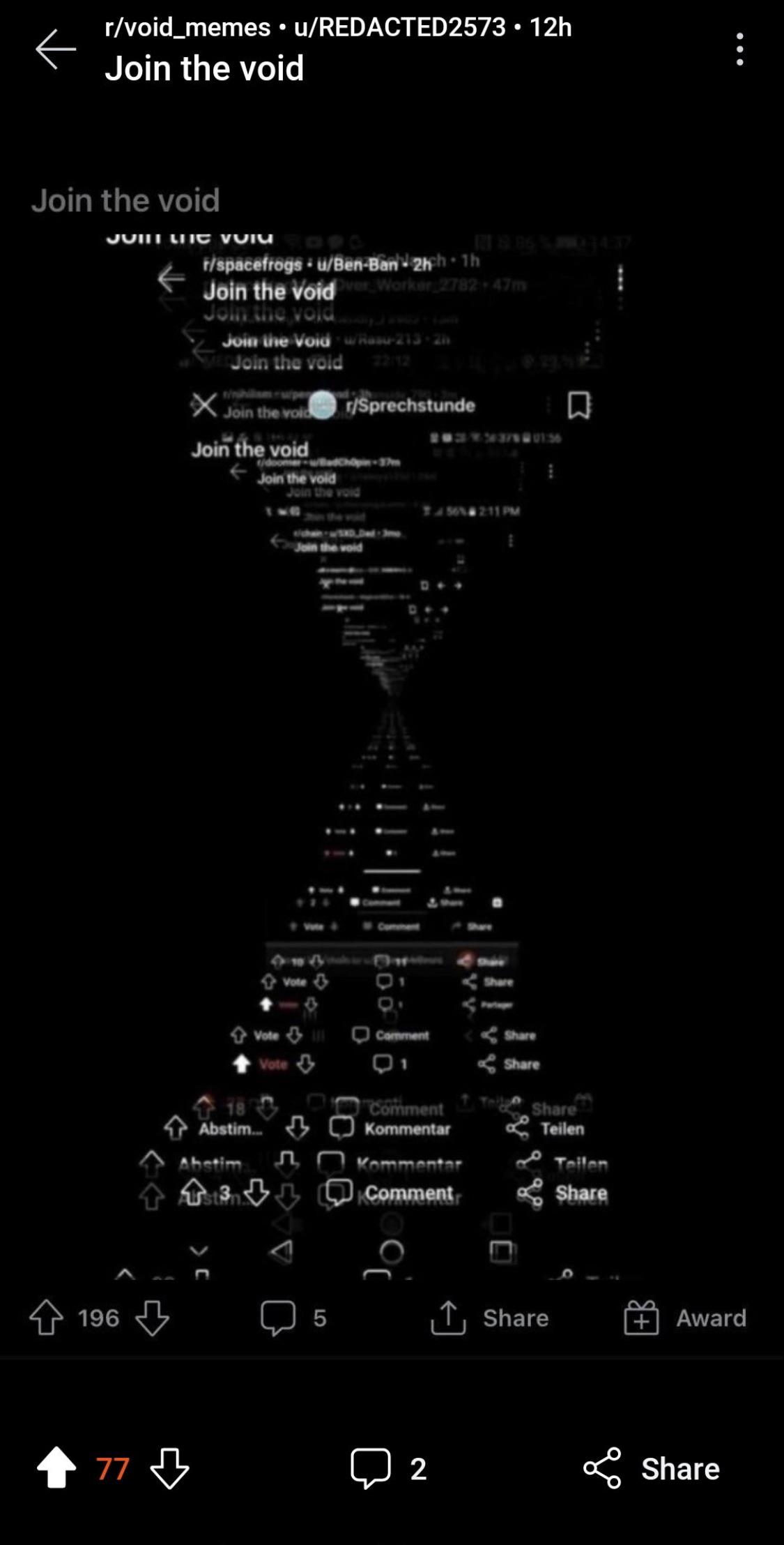 Join the void | Scrolller