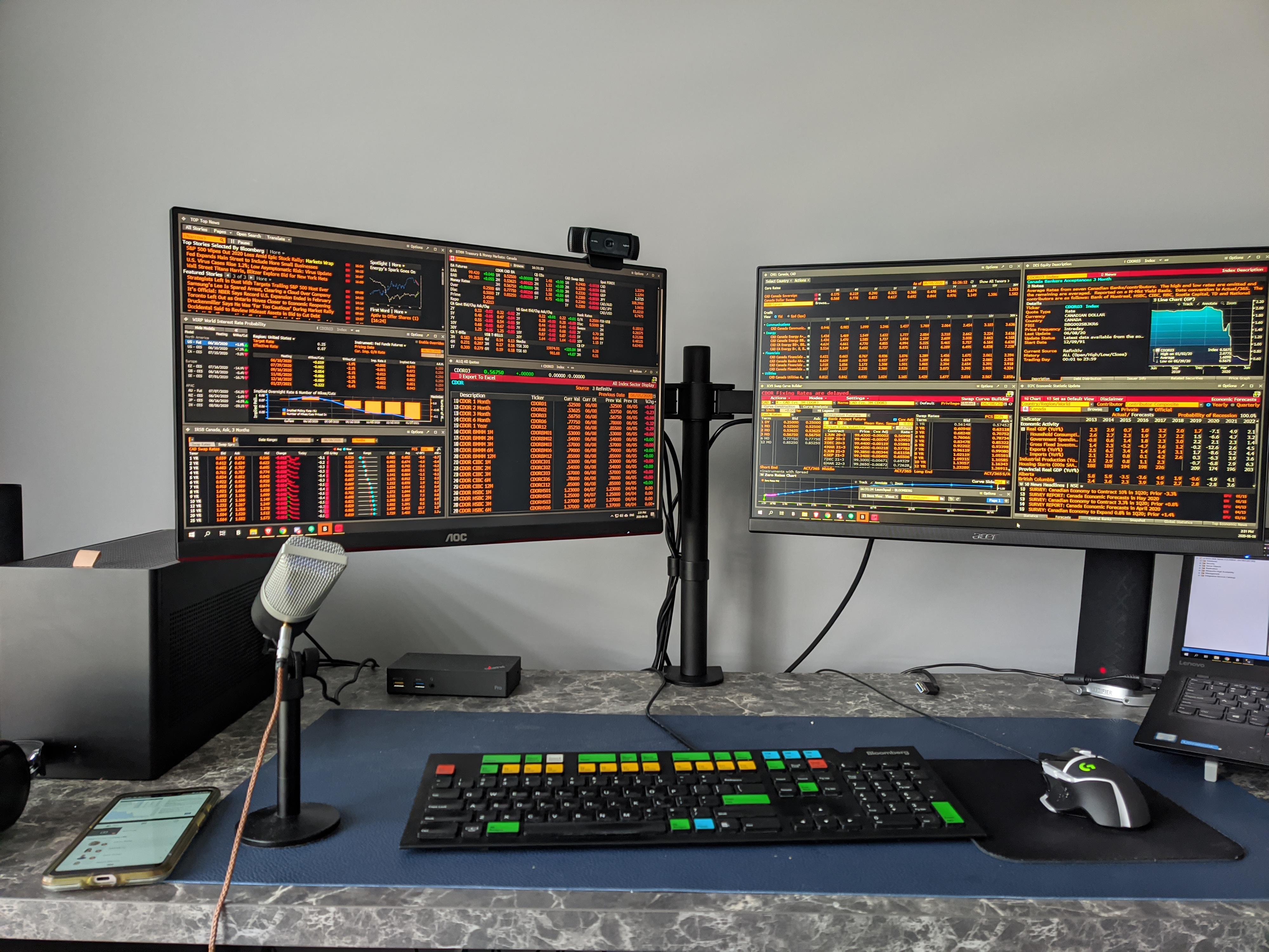 Joining the trend and posting my trading rig! | Scrolller