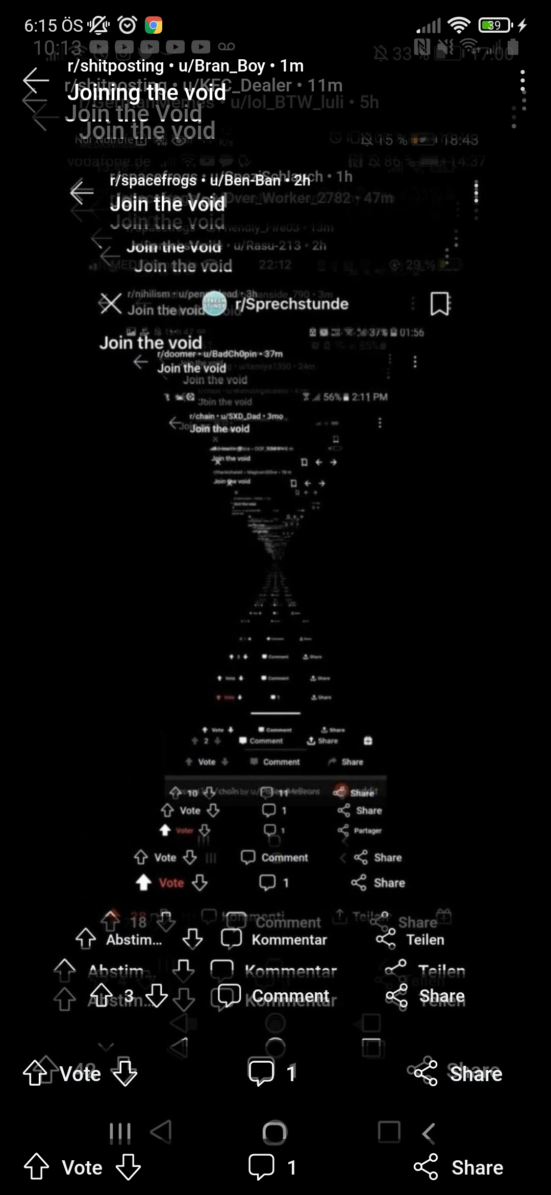 Joining the void | Scrolller