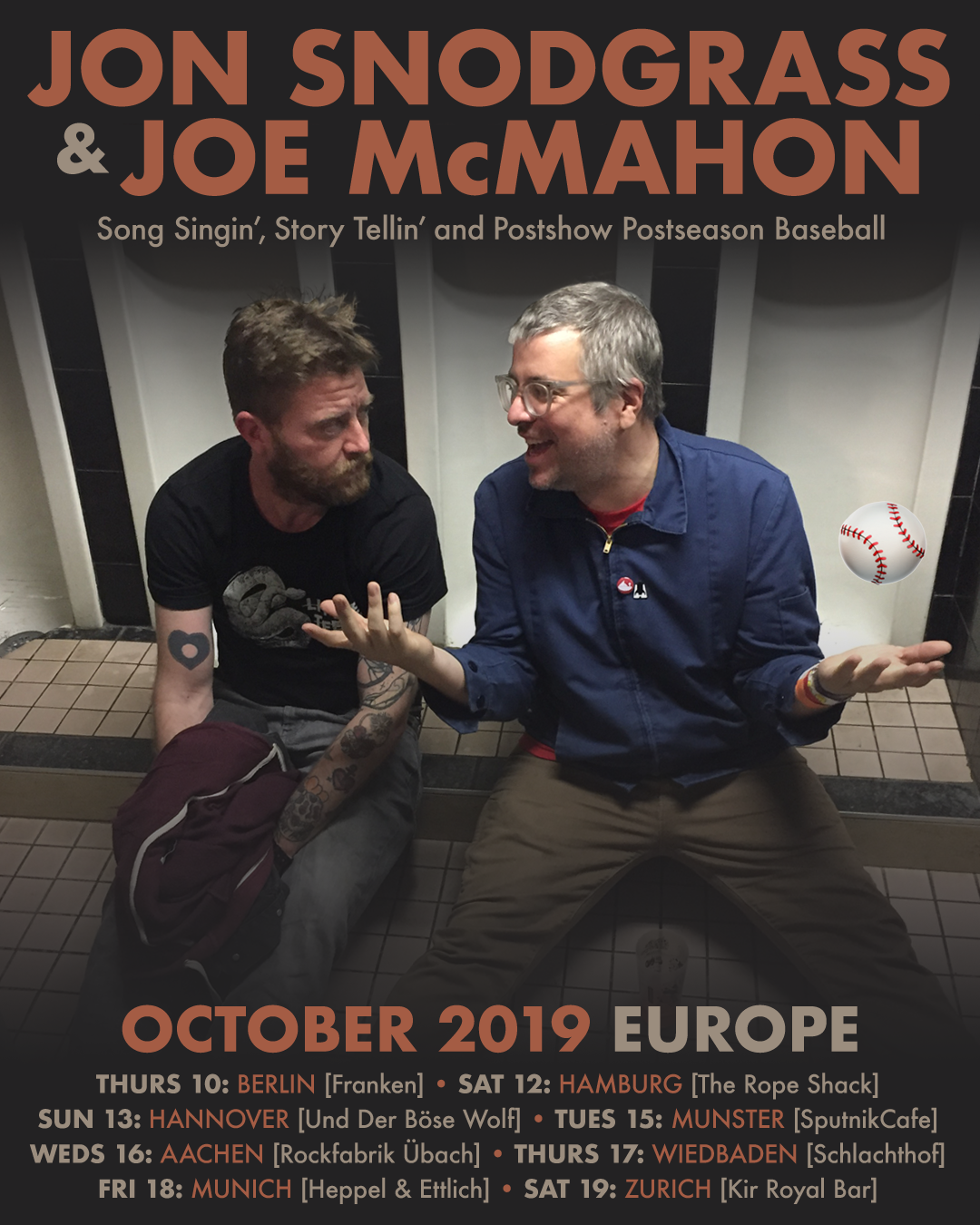 Jon Snodgrass (Armchair Martian, Drag The River, Blasting Room alumni) and Joe McMahon (Smoke or ...