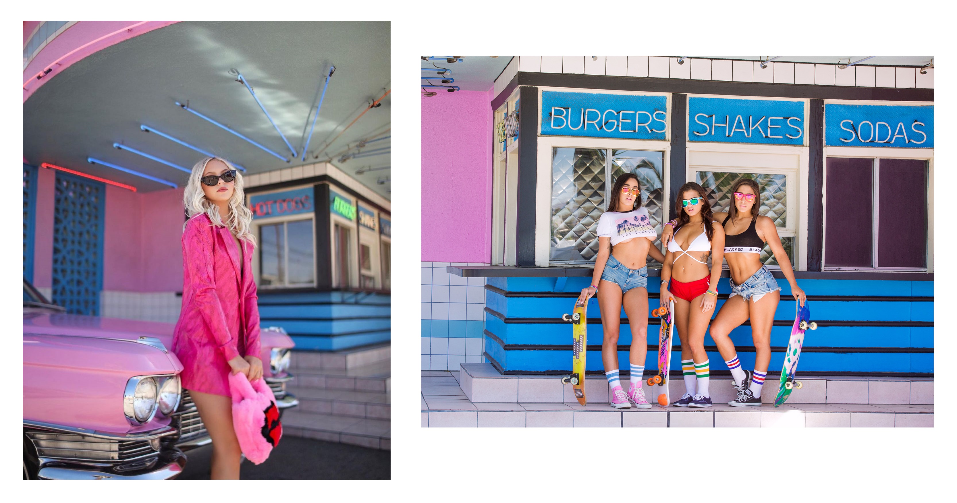 Jordyn Jones did a photo shoot at the exact same location as a Blacked photo shoot. | Scrolller