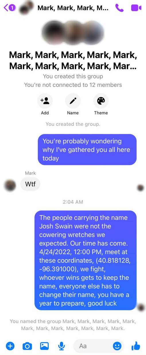 Josh Swain 2: The Battle of Mark | Scrolller