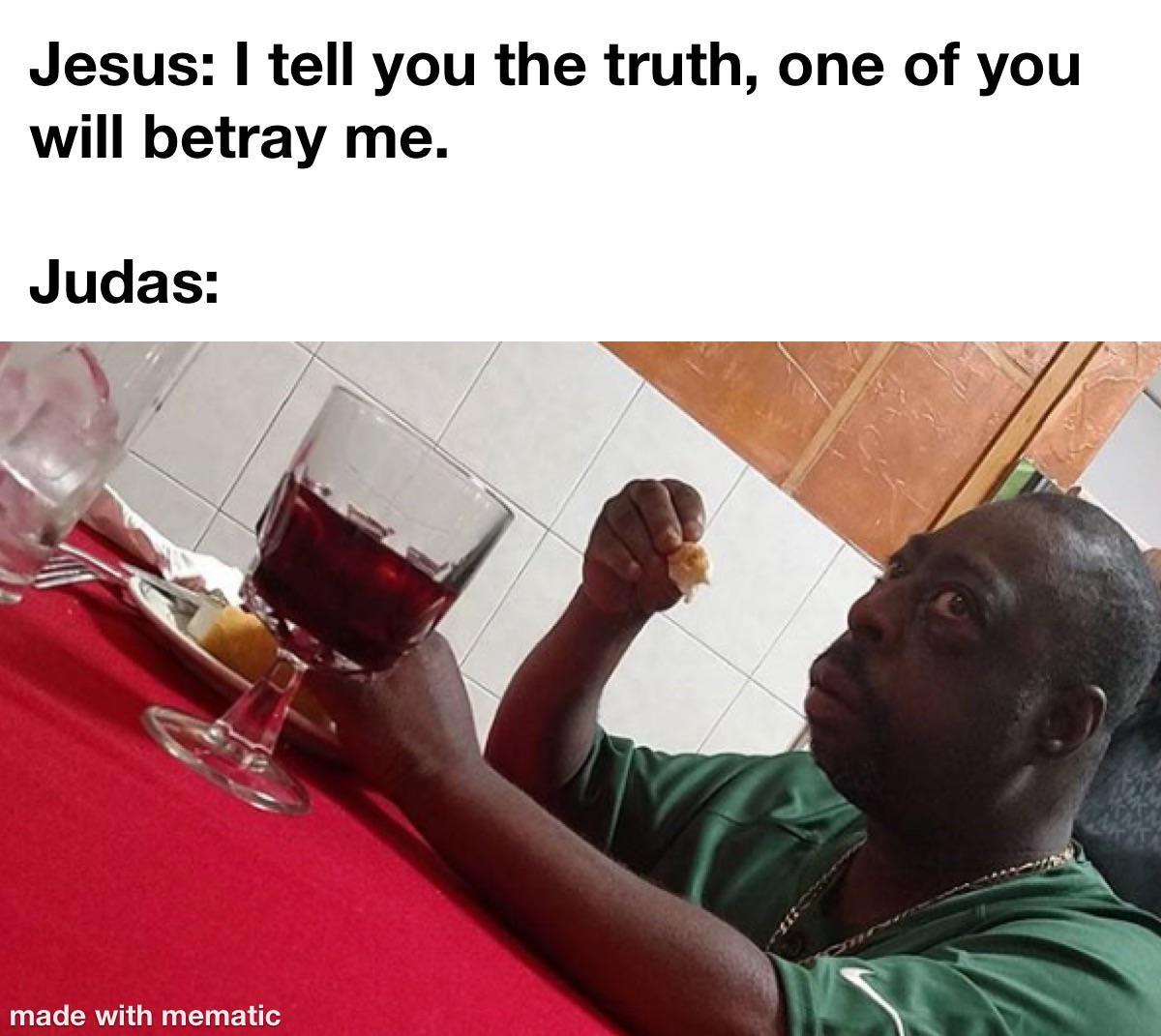 Judas is sus… | Scrolller