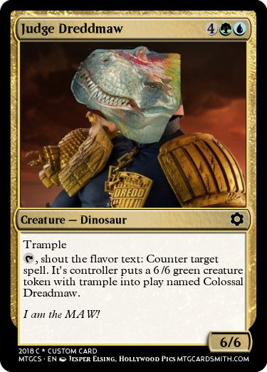 Judge Dreddmaw | Scrolller