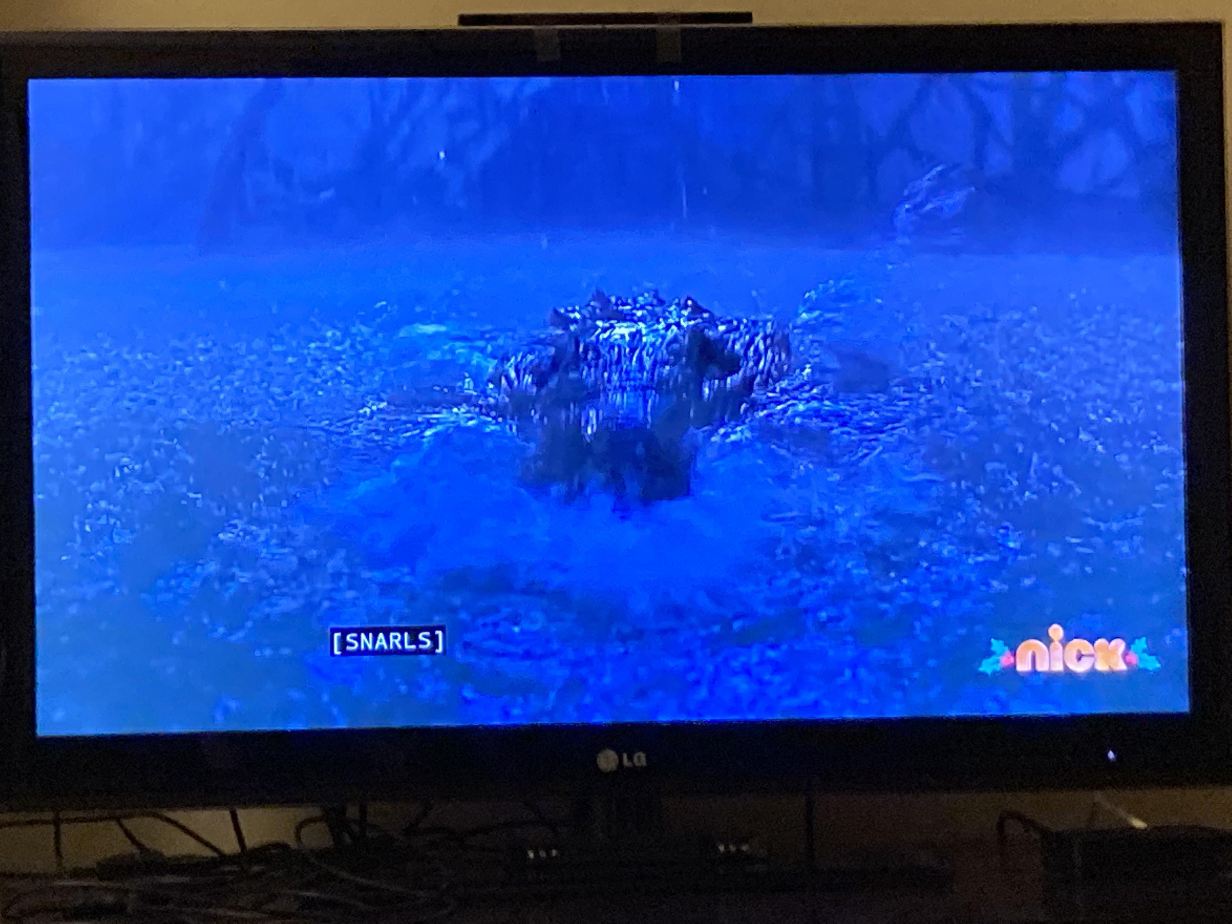 Jumanji just happened to be on on the other Nickelodeon channel. I would have hated to be in the ...