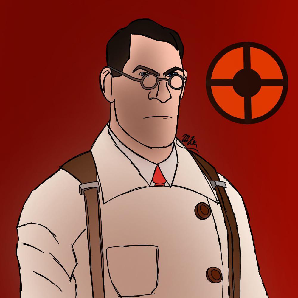 Just a drawing of Medic! | Scrolller