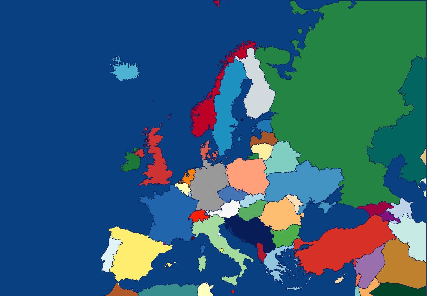 Just a normal map of Europe nothing to see here | Scrolller