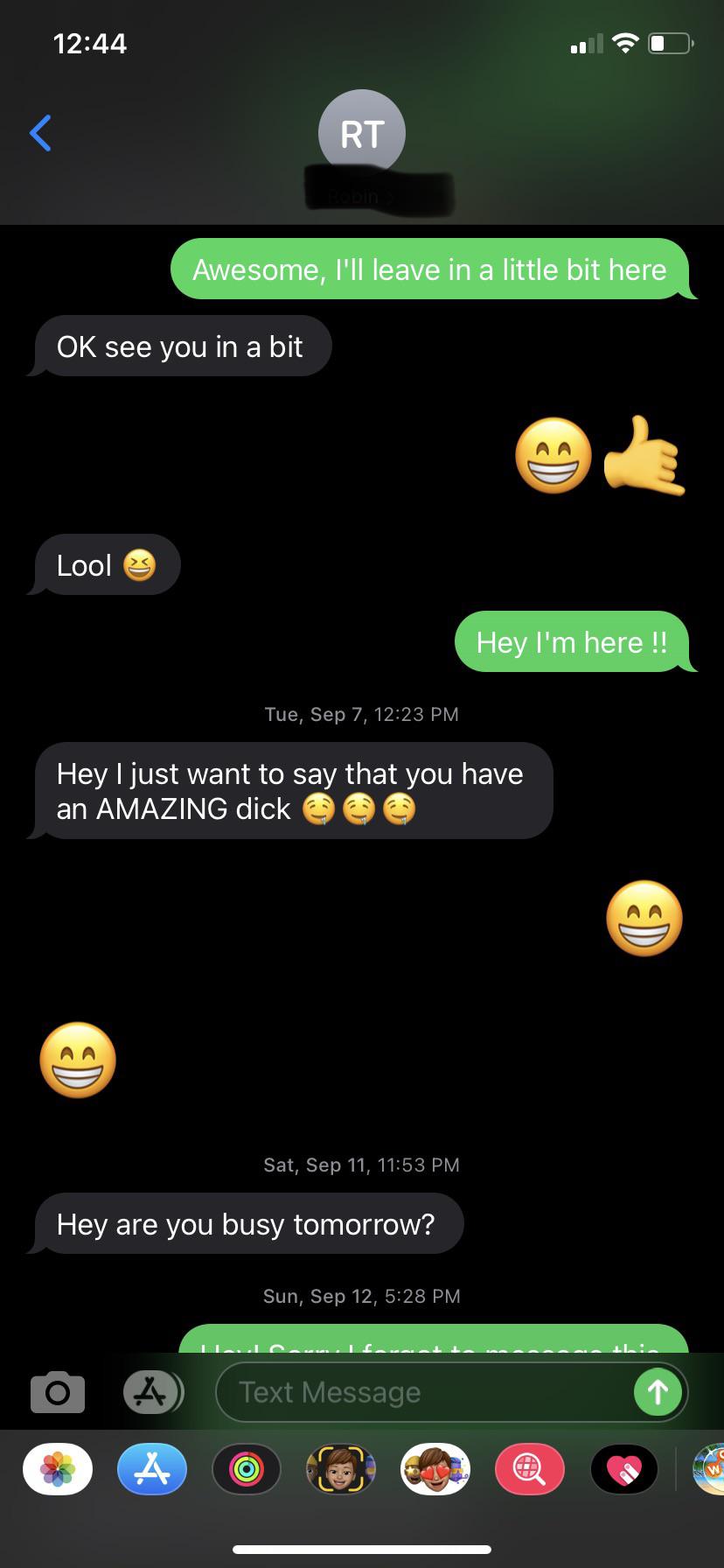 Just a wholesome tinder exchange | Scrolller