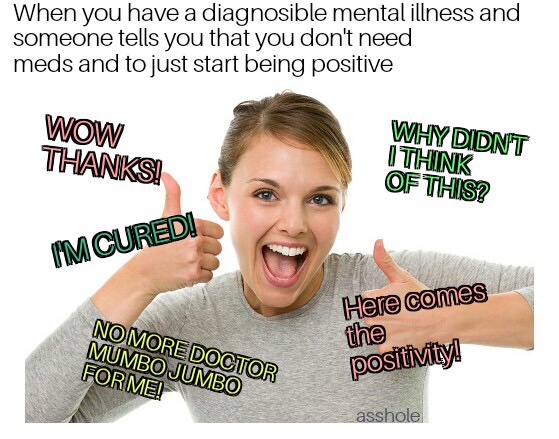 Just be positive! | Scrolller