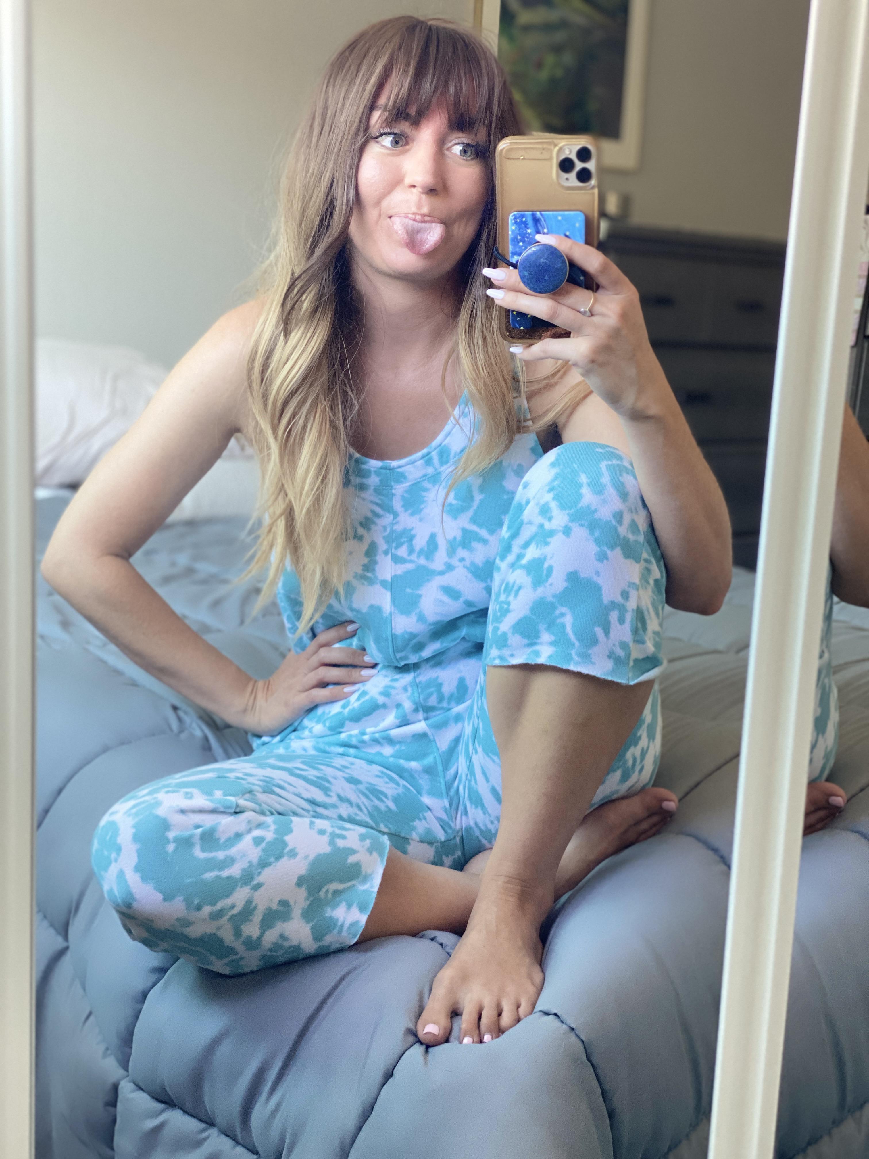 Just being silly in my new favorite onesie | Scrolller