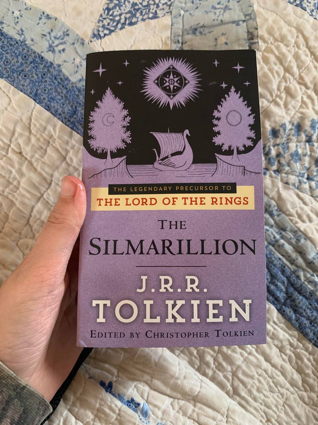 Just bought The Silmarillion and about to read it for the first time. I feel like a REAL Tolkien ...