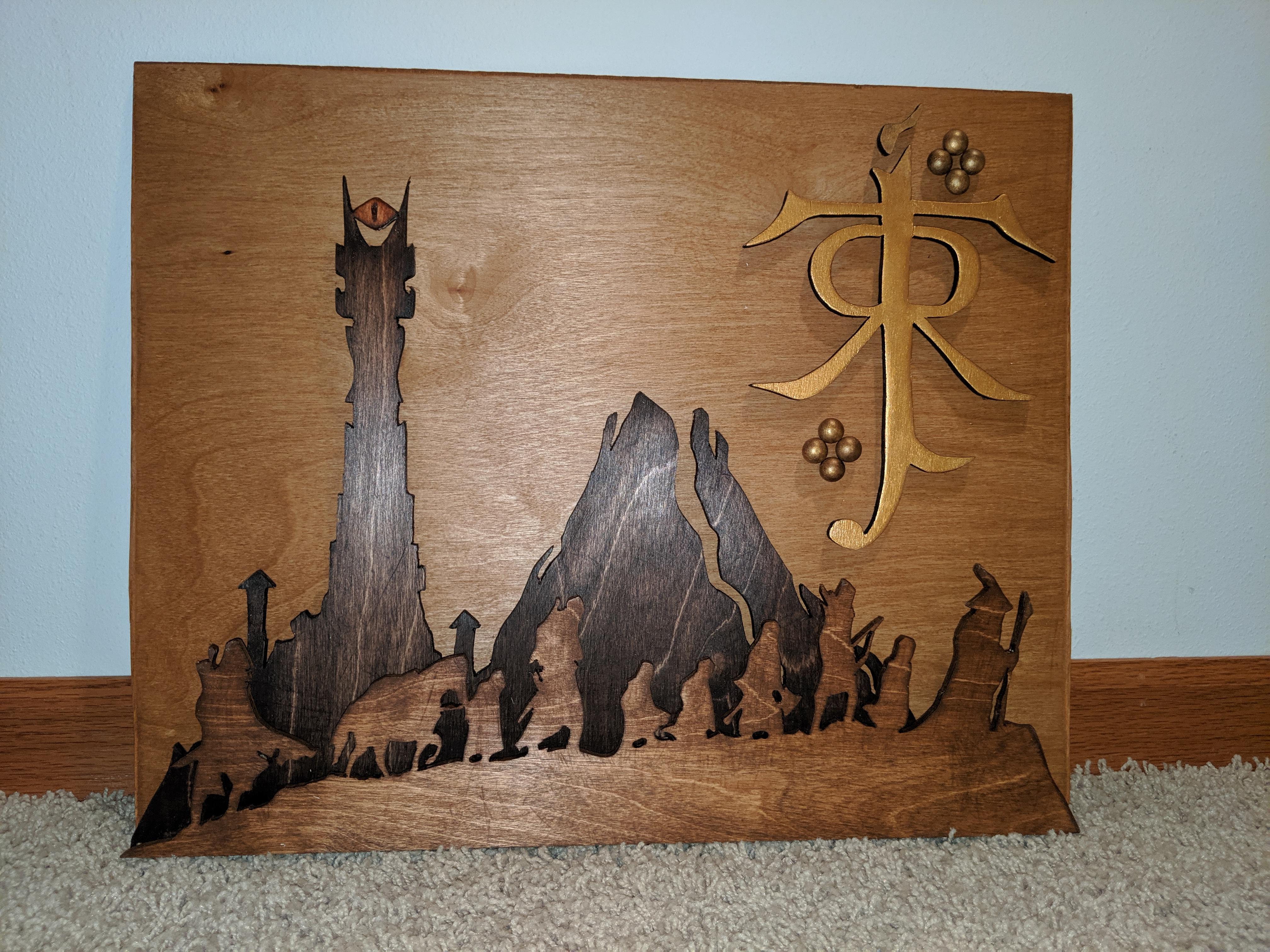 Just finished my very first scroll saw project! | Scrolller