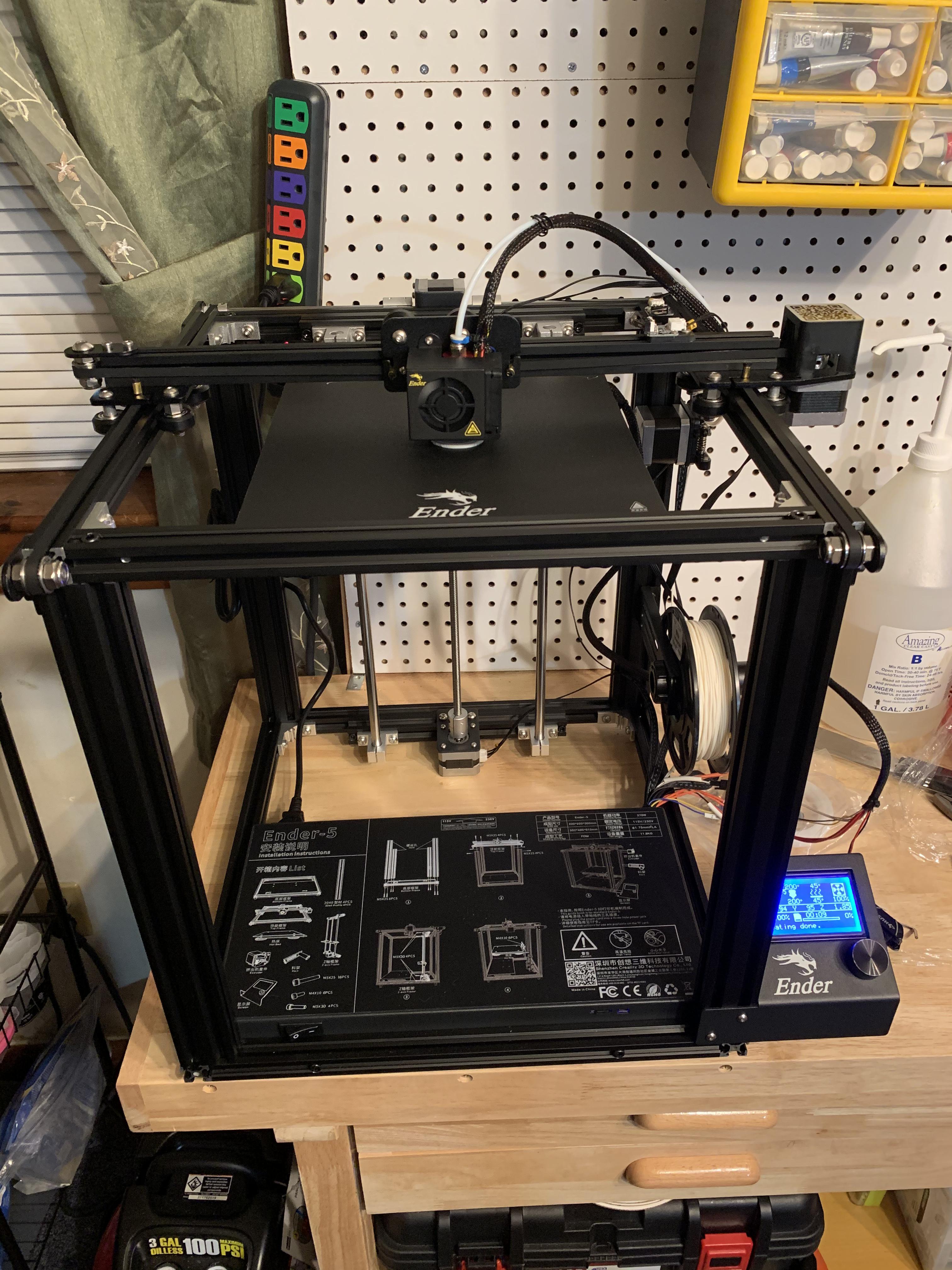 Just finished setting up my first printer, looks like I did it right ...