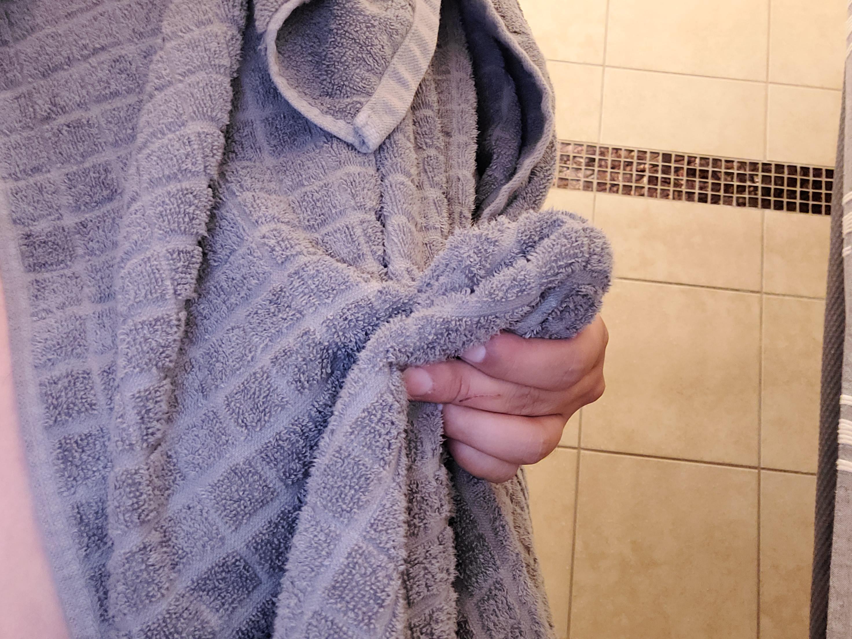 Just got out of the shower. Care to take a peek of what's underneath? 😉 | Scrolller