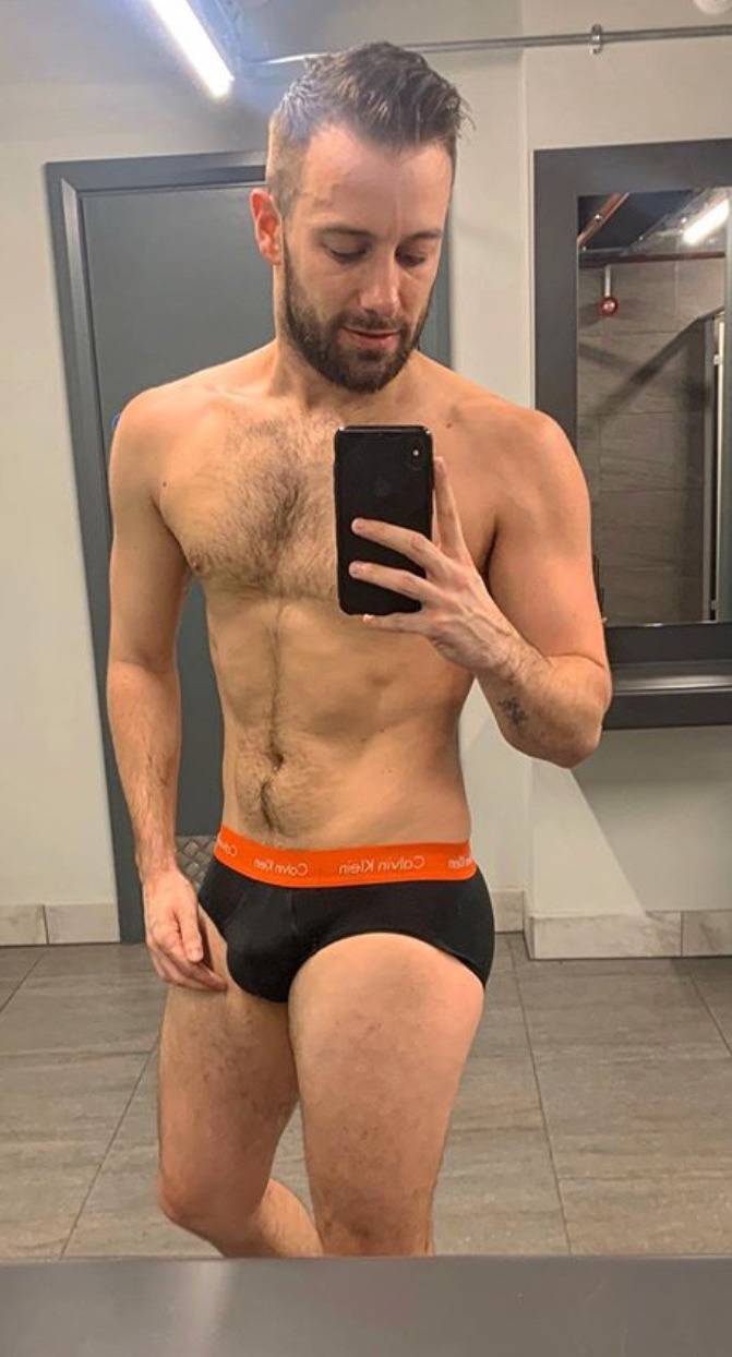 Just in his underwear | Scrolller