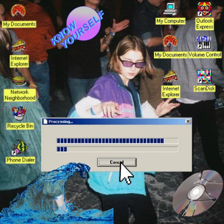 Just messing around and creating vaporwave photo edits. | Scrolller