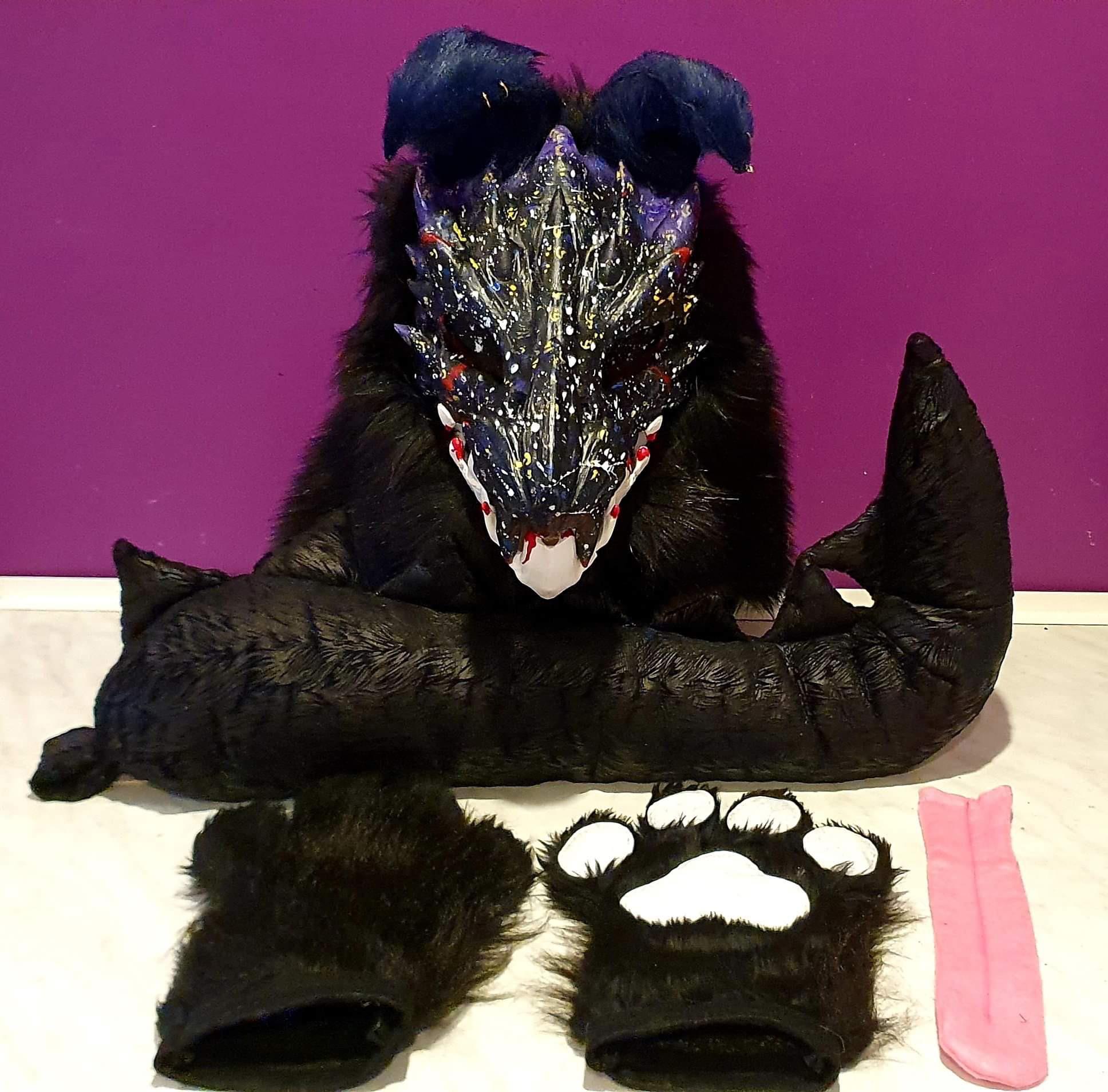 Just ordered my first ever fursuit today! Anyone have any ideas for names? | Scrolller