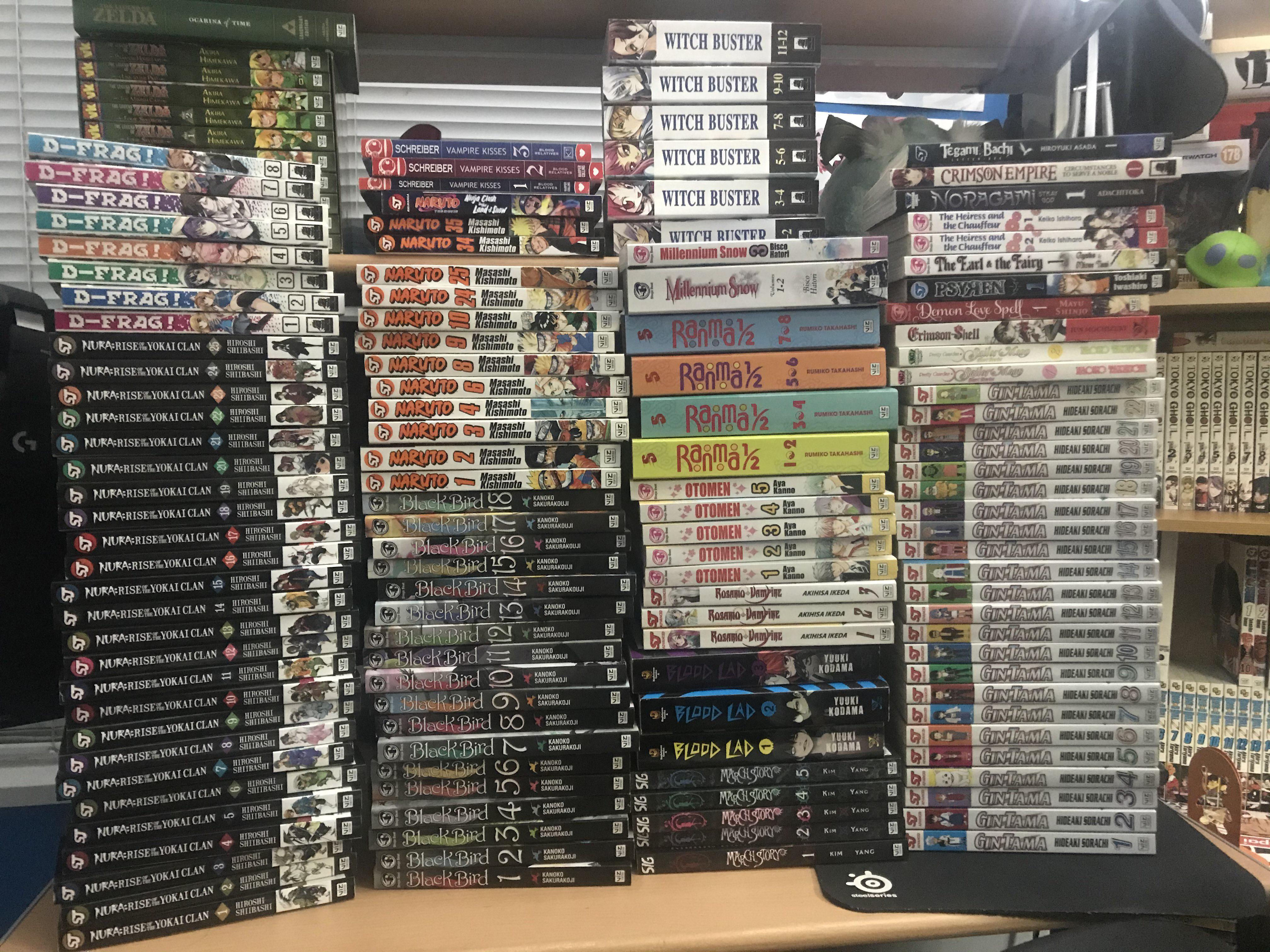 Just picked up someone's manga collection for $150 USD!!!!!!!! | Scrolller