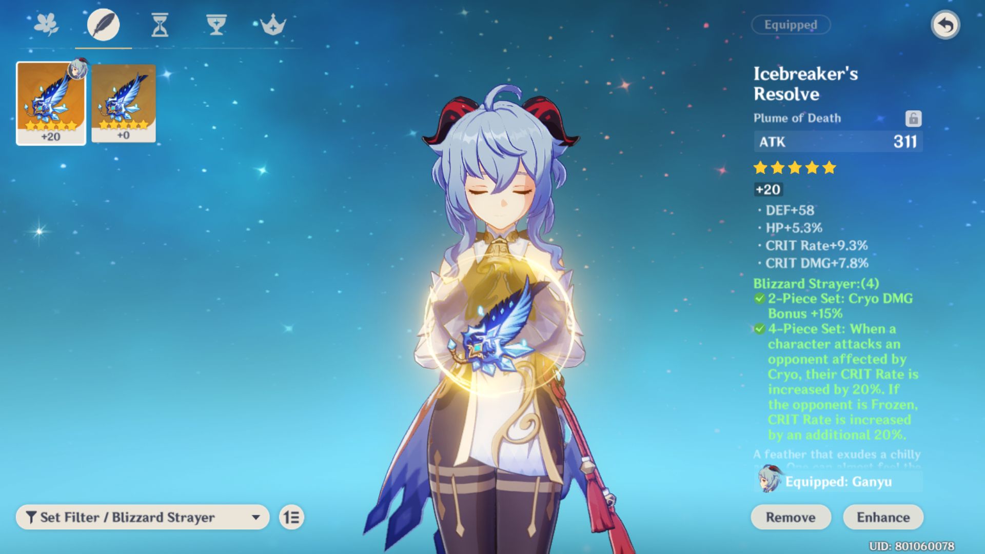 Just when i thought i finally had a decent artifact for her. | Scrolller