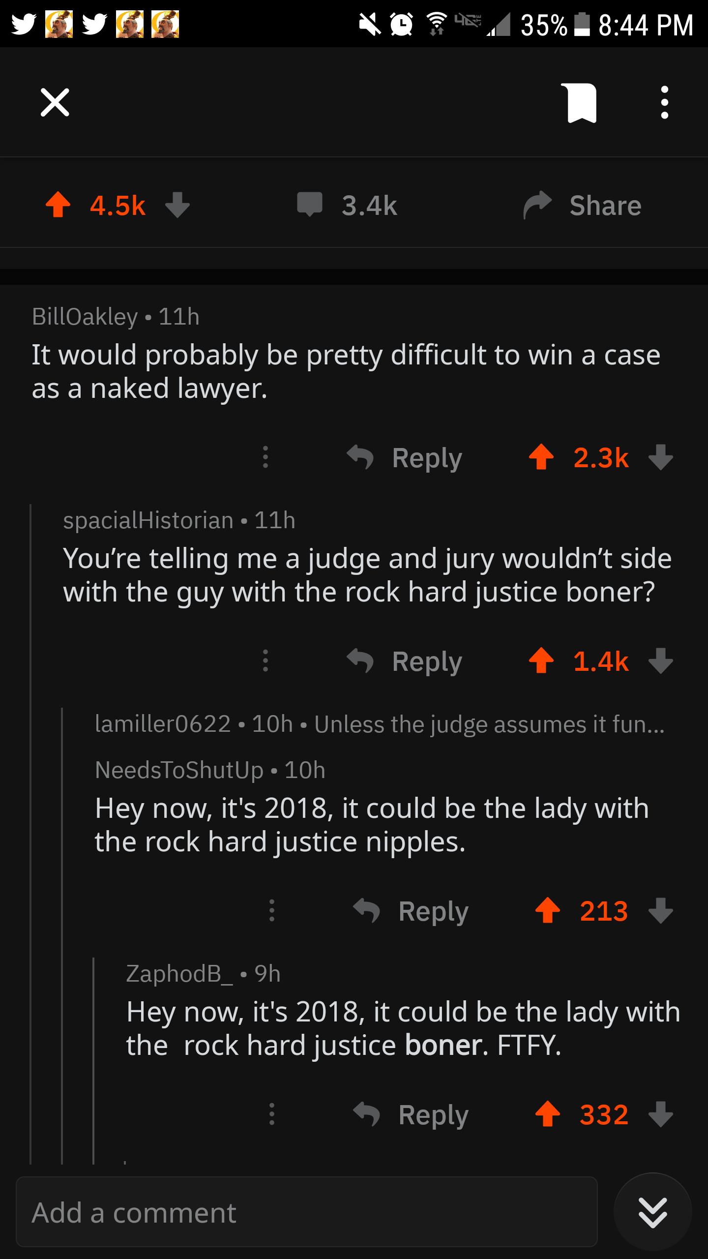 Justice boners ftw | Scrolller