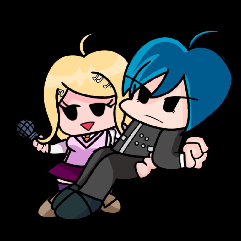 Kaede and Shuichi as BF and GF from FNF (u/IAteASkeleton) | Scrolller