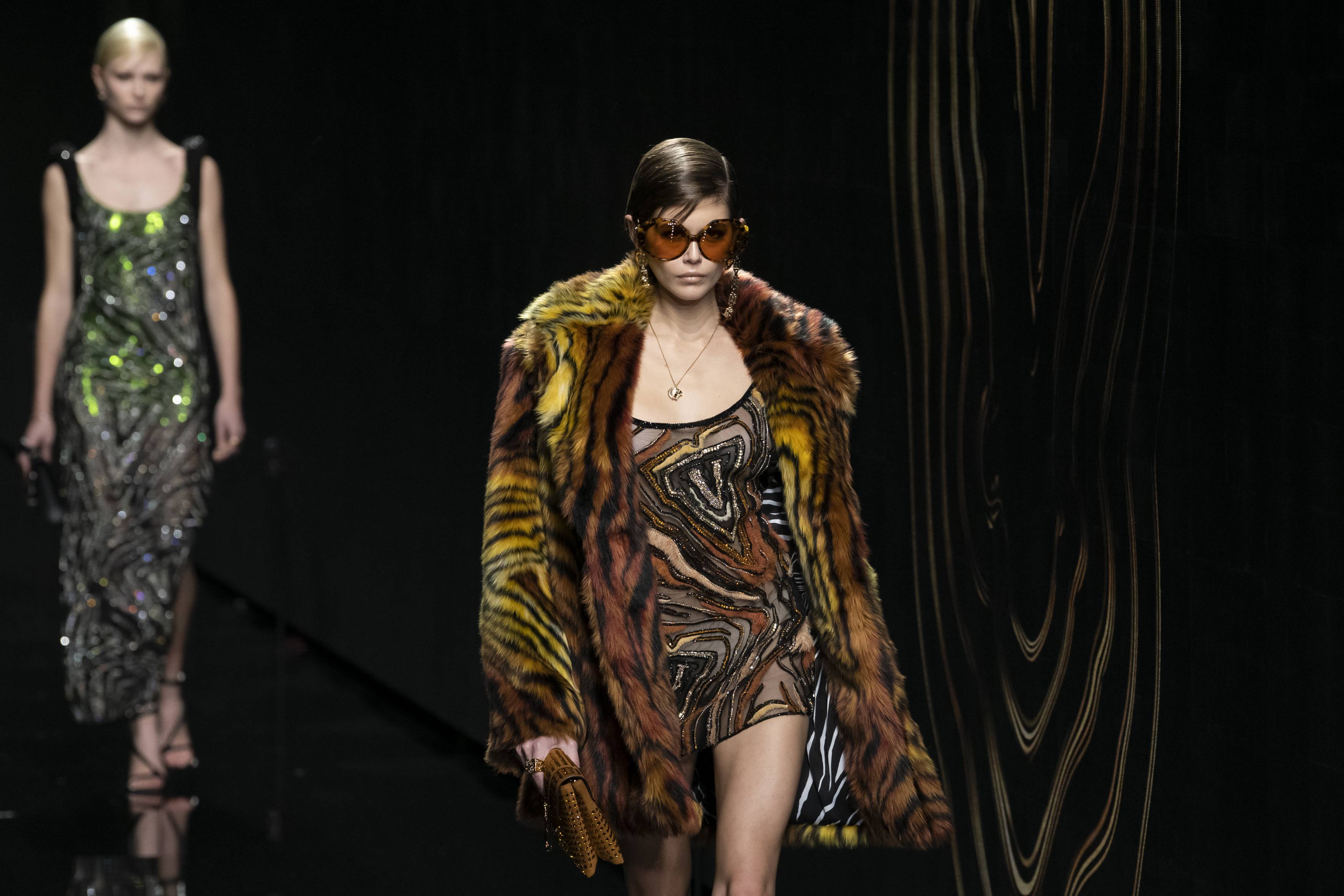 Kaia on the runway | Scrolller