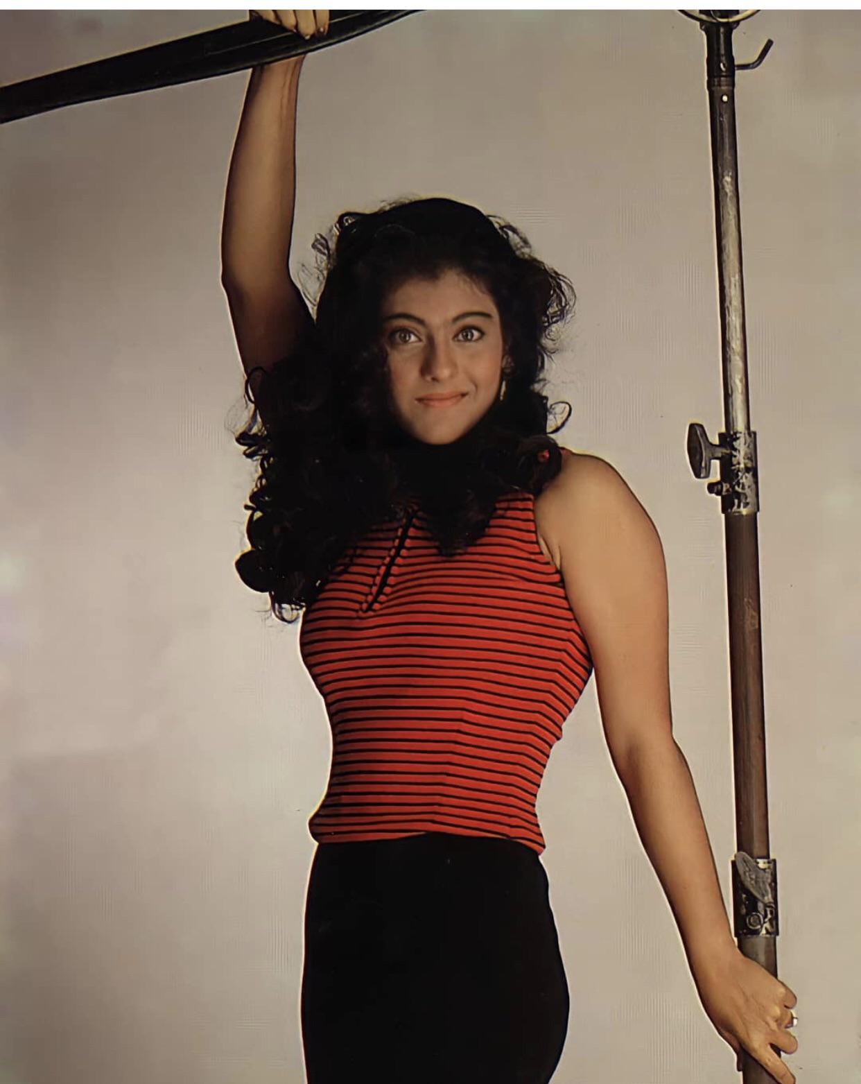 Kajol using whatever’s available to show off her pole dancing abilities | Scrolller