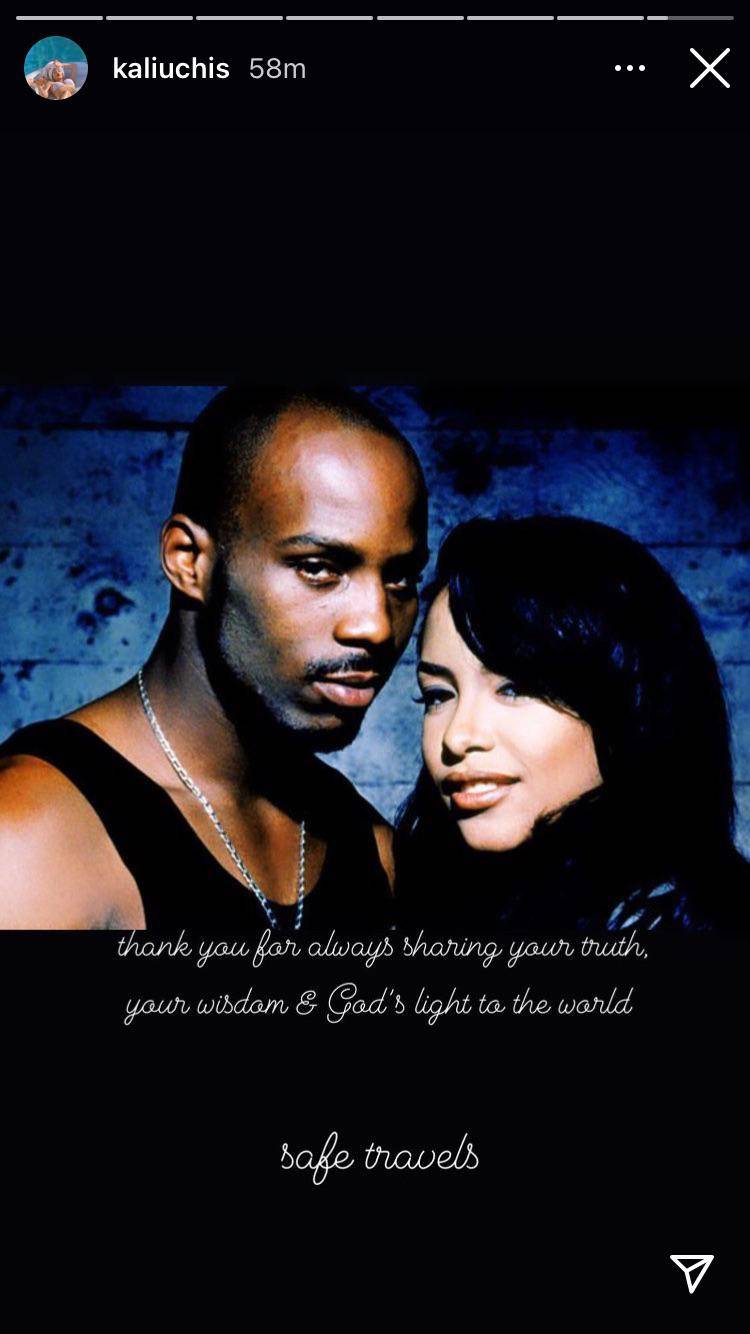Kali posted this on her story. RIP DMX & Aaliyah 🙏🏽🙏🏽🙏🏽 | Scrolller