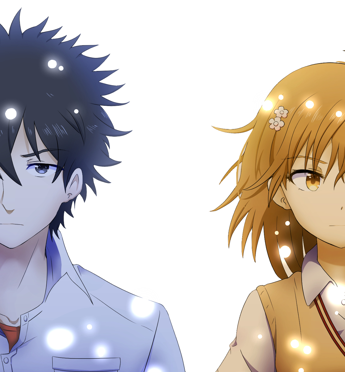 Kamijou and Misaka | Scrolller