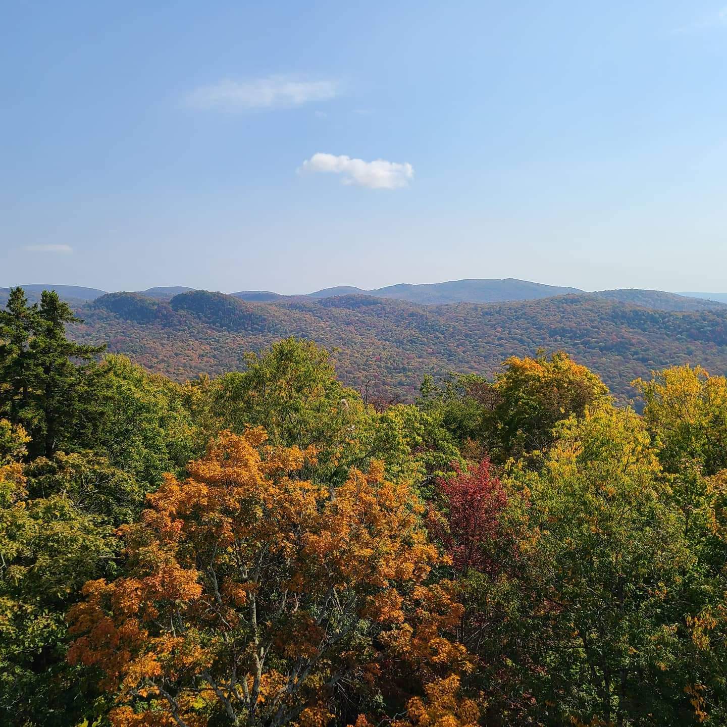 Kane Mountain fire tower (our first!) | Scrolller